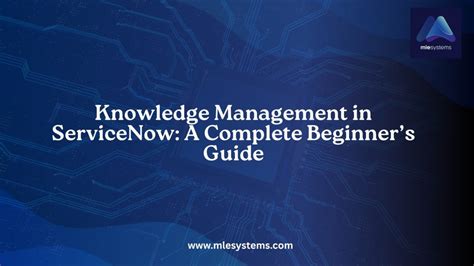 Knowledge Management In Servicenow A Complete Beginners Guide