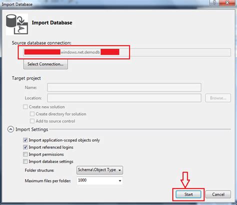 Create SQL Server Database Project With Visual Studio