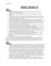 ERWC WEEK Docx Garcia Emily ERWC WEEK Day Activity The Kind Of Image I Want