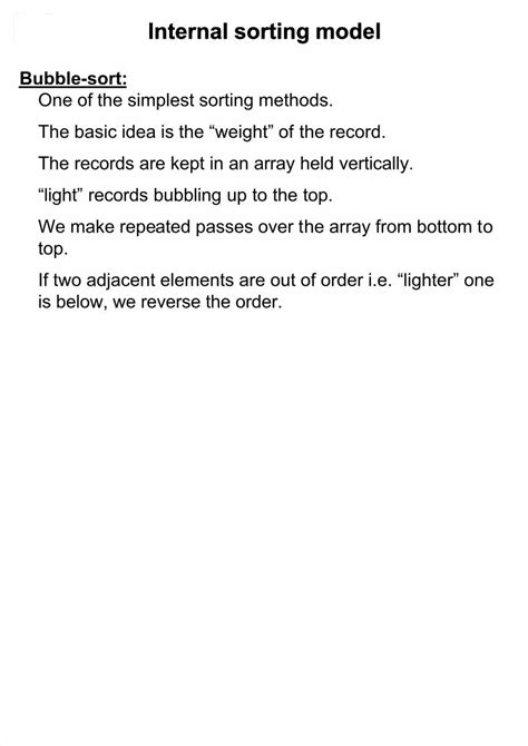 pdf lecture 40 sorting techniques ii dokumen tips