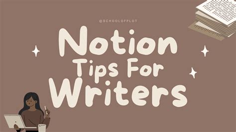 Notion Tips For Writers Template Schoolofplot