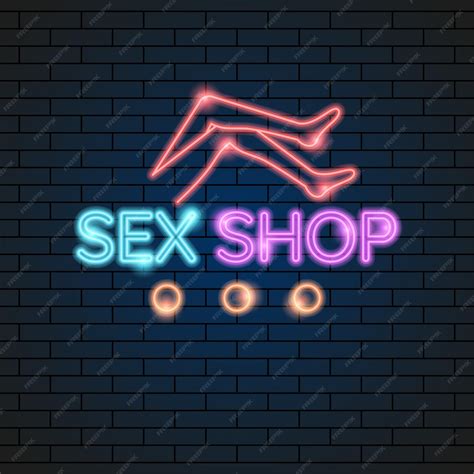 Abstrait Sex Love Shop Jouets Pour Adultes Néon Lampe Électrique Fond