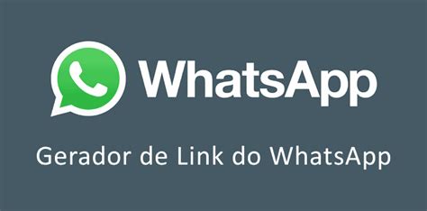 Gerador De Link Para Whatsapp