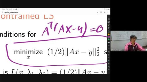 Optimality Conditions And Considerations In Applying Algorithms Youtube