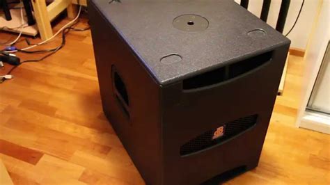 Sub 15d Db Technologies Sub 15d Audiofanzine