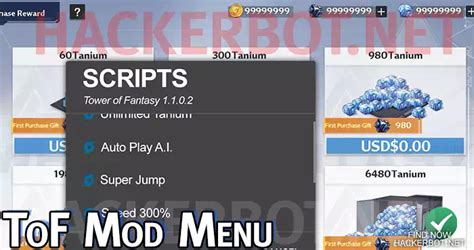 Tower Of Fantasy Hacks Mods Bots Mod Menus Game Hack Tools And