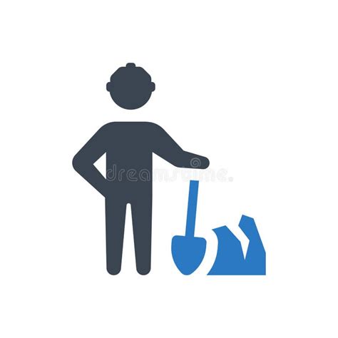 Construction Labor Icon Stock Vector Illustration Of Sign 262613045