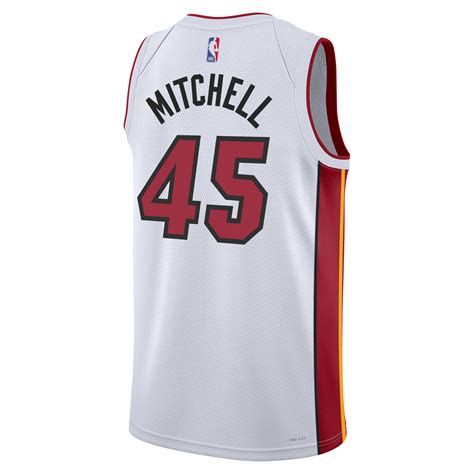 Davion Mitchell Nike Miami Heat Swingman Jersey