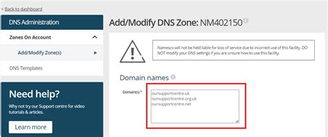 Accessing Your Dns Zone Files Support Centre Uk