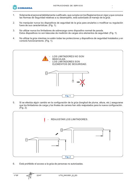 Utilización De La Grúa 16 Lc 185 Pdf