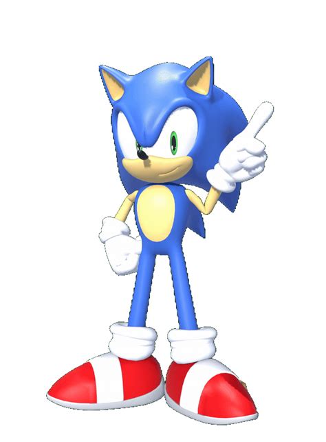 Modern Sonic 3d Render Animated By Suca28ondeviantart On Deviantart