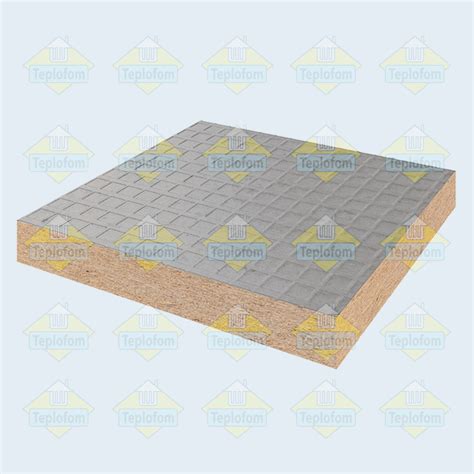 Звукоизоляционная панель TEPLOFONIK+ 12 | zvuk.teplofom.ru