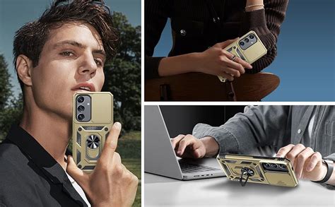 Janmitta Compatible With Samsung Galaxy S24 Case Built In