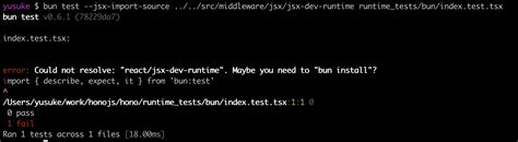 ` Jsx Import Source` Option Does Not Work Well · Issue 2905 · Oven Shbun · Github