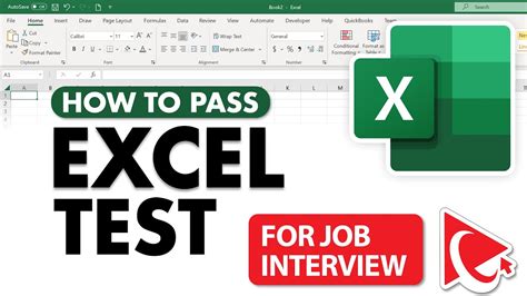 How To Pass Excel Test For Job Interview Step By Step Guide Youtube
