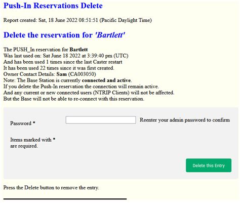 Web API Delete A Base SNIP Support