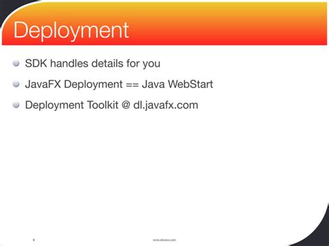 Javafx Deployment Ppt