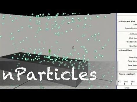 Autodesk Maya Tutorial - nParticles - Hail/Snow - Nucleus Node | Animation tutorial, Maya, 3d ...