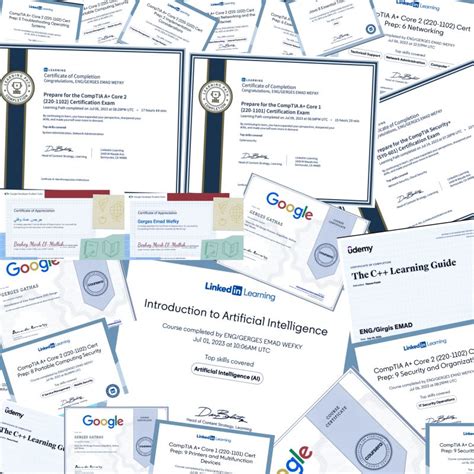 Girgis Emad Garma On Linkedin If The Company Needs Certificates I Have Many Of