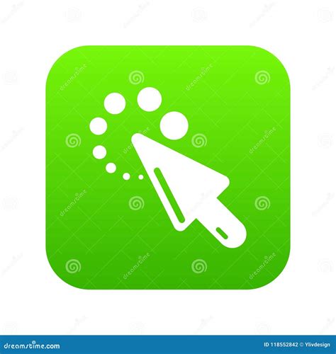 Cursor Loading Icon Simple Black Style Stock Vector Illustration Of Link Communication