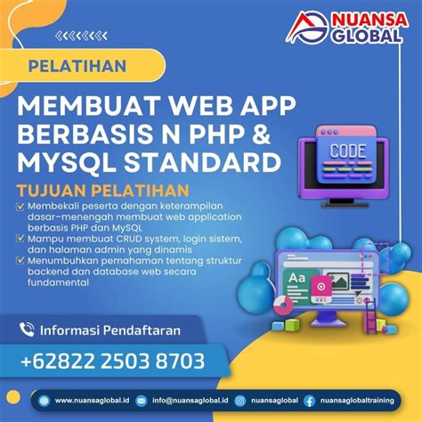 membangun aplikasi berbasis web dengan php and mysql nuansa global