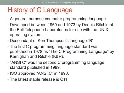 Ppt Csc105 Fundamentals Of Computer Programming Powerpoint