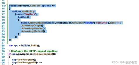 Net 6 Web Api 简单配置跨域net Code 跨域 Csdn博客