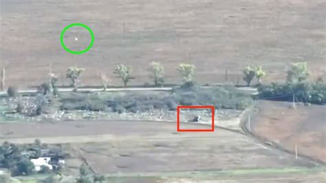 Javelin Top Down Strike Rocks Russian Anti Aircraft System