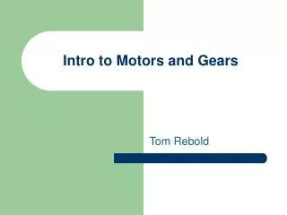 PPT Introduction To Motors Servos And Steppers PowerPoint Presentation ID