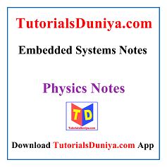 Embedded Systems Notes Pdf For ECE Lecture Free Download