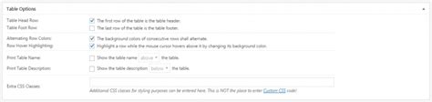 how to create and insert tables into posts and pages in wordpress