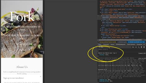 Mobile Hamburger Menu Visibility On Mojave 70 Template Customize