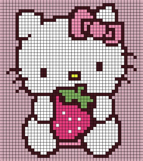 Alpha Pattern 162279 Braceletbook Hello Kitty Crochet Crochet Tapestry Tapestry Crochet