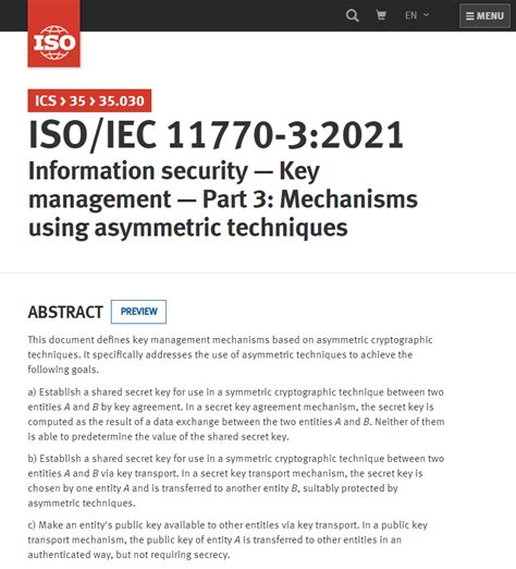 Sm9算法成为我国首个全体系纳入iso Iec标准的非对称密码算法 标识