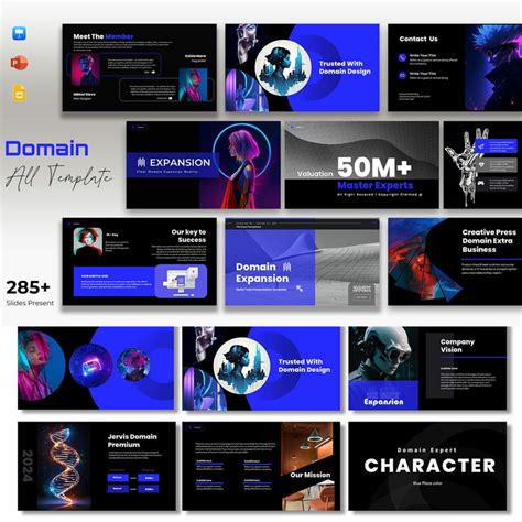 Domain Expansion Bundle Presentation Template Masterbundles