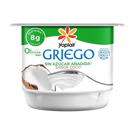 Yoghurt Yoplait Griego Coco Sin Azúcar Bajo En Grasa 145 G Bodega