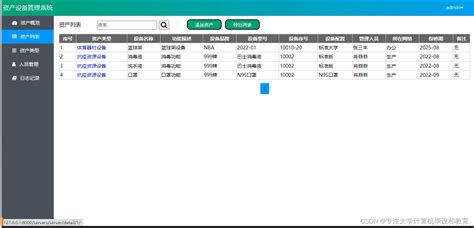基于python Mysqldjango的资产设备管理系统的设计与实现基于python 和django写一个简单的web资产管理 Csdn博客