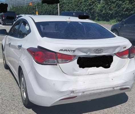 후미 추돌로인한 차량 수리 및 보상에 관하여 지식in