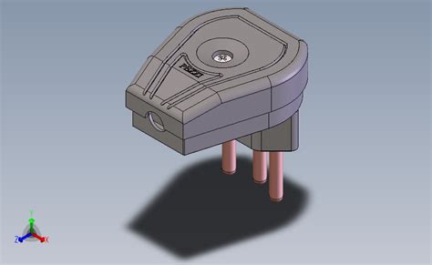 插头 10a Solidworks 2015 模型图纸下载 懒石网