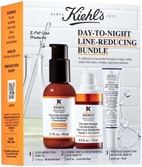 Kiehls Day To Night Line Reducing Bundle