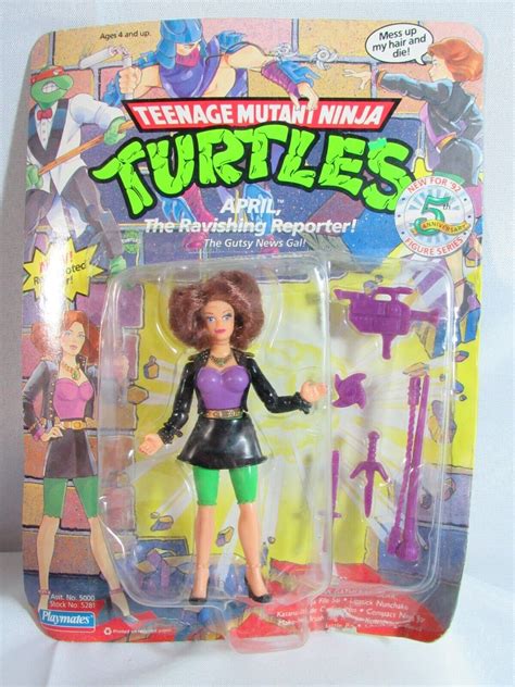 Playmates Tmnt 1992 Teenage Mutant Ninja Turtles April Reporter