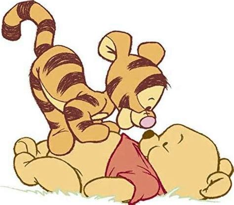Winnie Y Tiger Bebés Disney Zeichnungen Winnie The Pooh Freunde