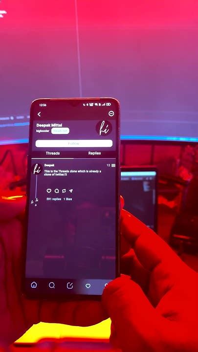 Flutter Project Threads Ui Clone Shorts Flutter Youtube