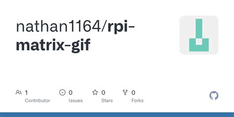 GitHub Nathan Rpi Matrix