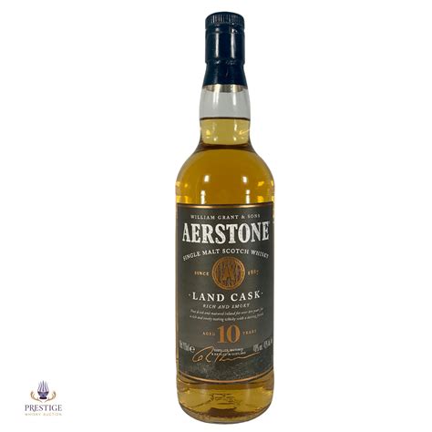 Bid on Aerstone 10 Year Old Land Cask at Auction - Live Online Auction