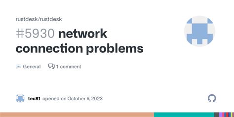 Network Connection Problems Rustdesk Rustdesk Discussion Github