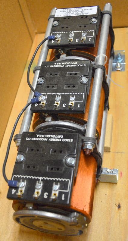 Staco Variac Variable Transformer Model B Open Box Appears New Surplus Trading Corporation