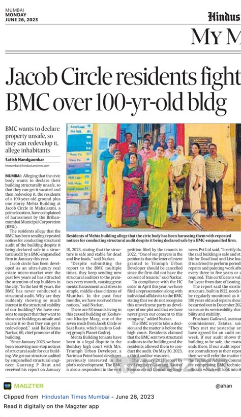 Satish Nandgaonkar On Linkedin Housing Luxury Realestate Redevelopment Jacobcircle Mahalaxmi