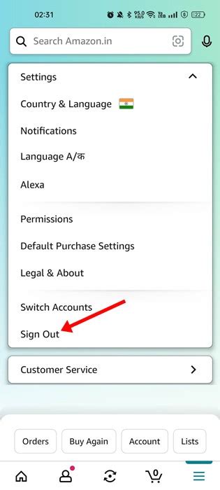 How To Sign Out Of Amazon Account All Methods
