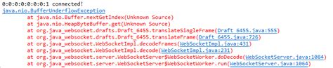 Java Nio Bufferunderflowexception Issue Tootallnate Java Websocket Github